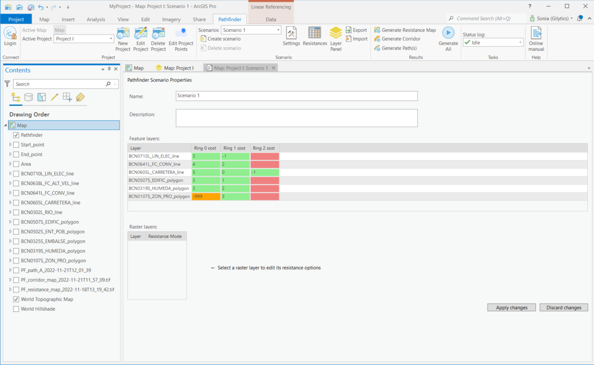 Esri ArcGIS integration - Gilytics | ESRI arcGIS Pro routing ...
